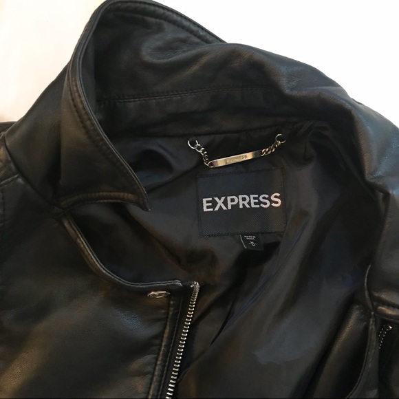 Express | Jackets & Coats | Nwot Express Faux Leather Jacket | Poshmark